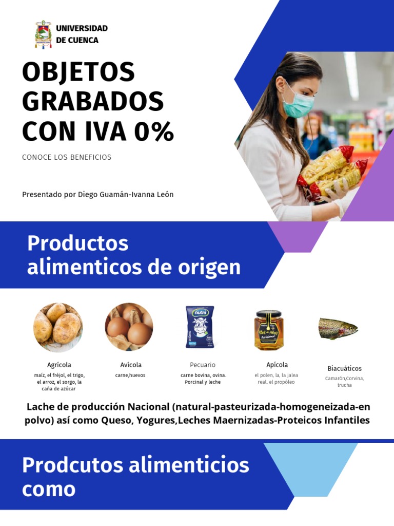 Iva 0% | PDF | Alimentos | Agricultura