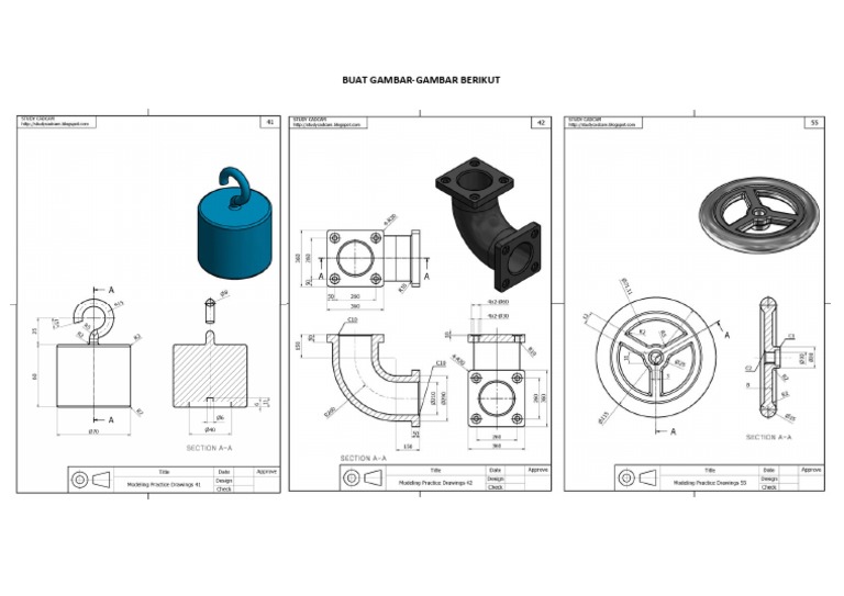 SOAL LATIHAN SOLIDWORKS_2021_#5 | PDF
