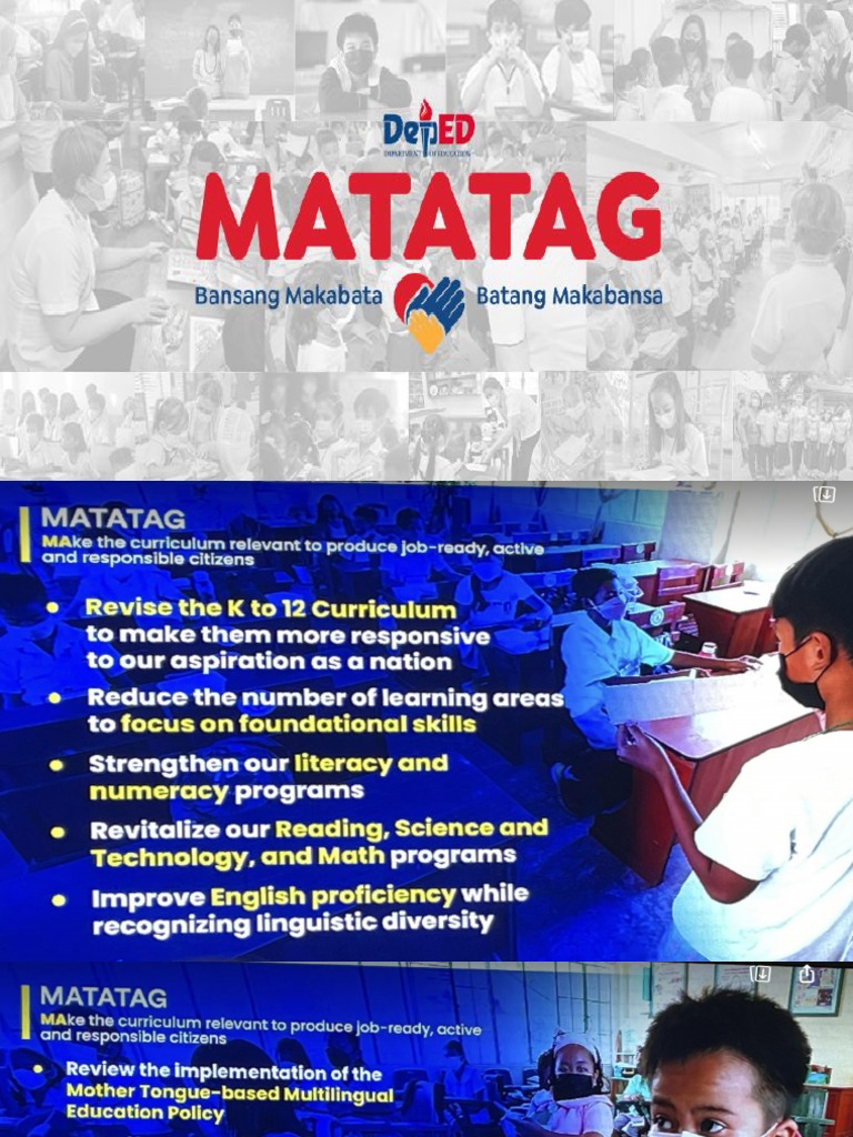 MATATAG Slides - PPTX 1 | PDF