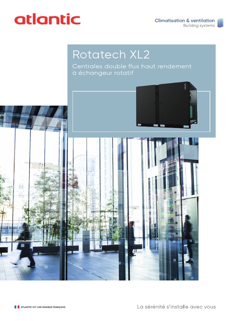 Rotatech XL2 : Échangeur Rotatif Double Flux | PDF | Particules en ...