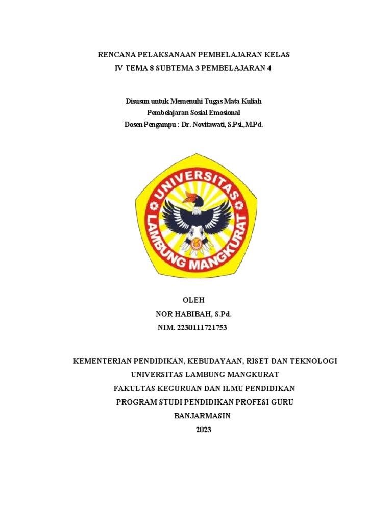 RPP Demonstrasi Kontekstual t1 | PDF