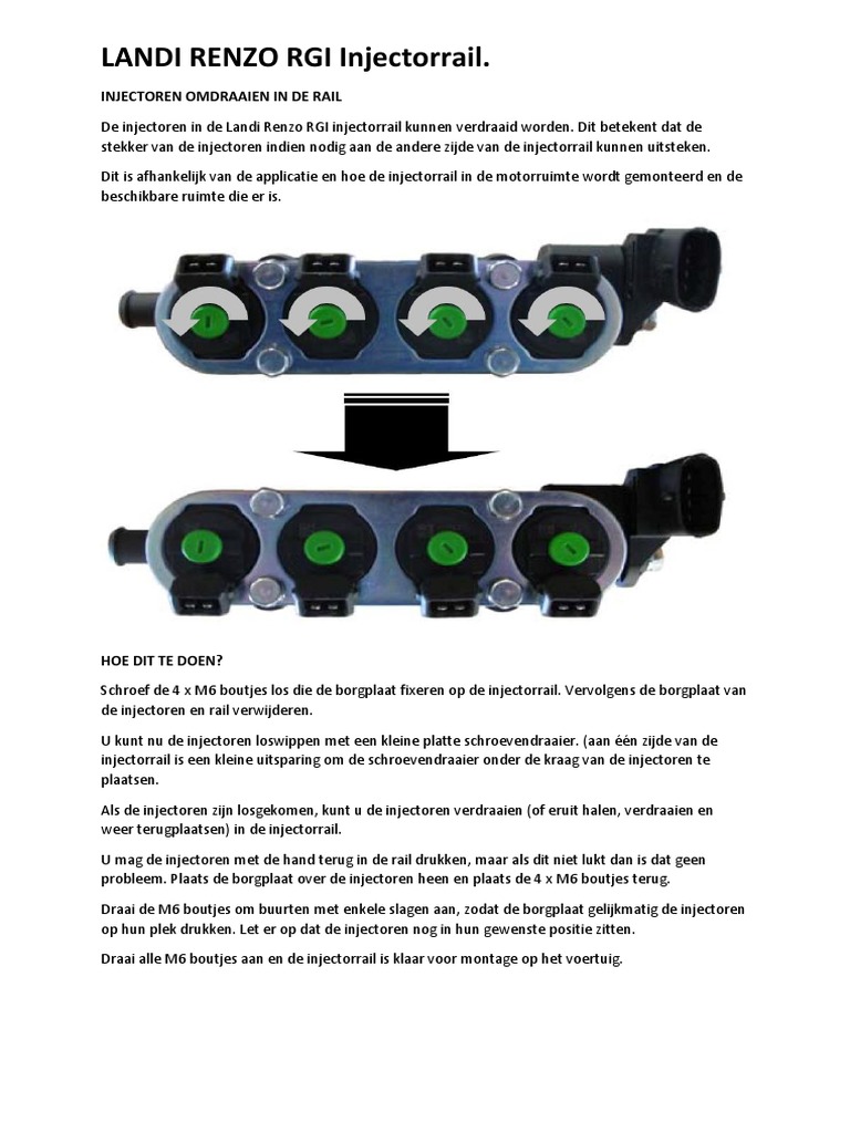 LANDI RENZO RGI Injectorrail | PDF