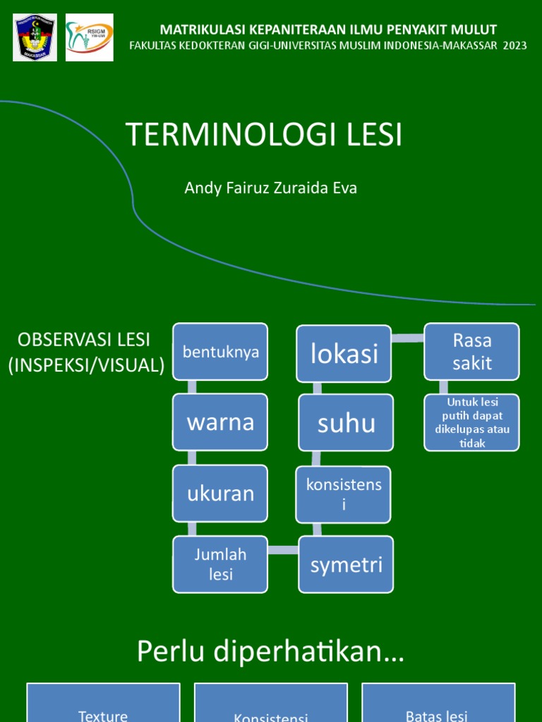 Terminologi Lesi | PDF