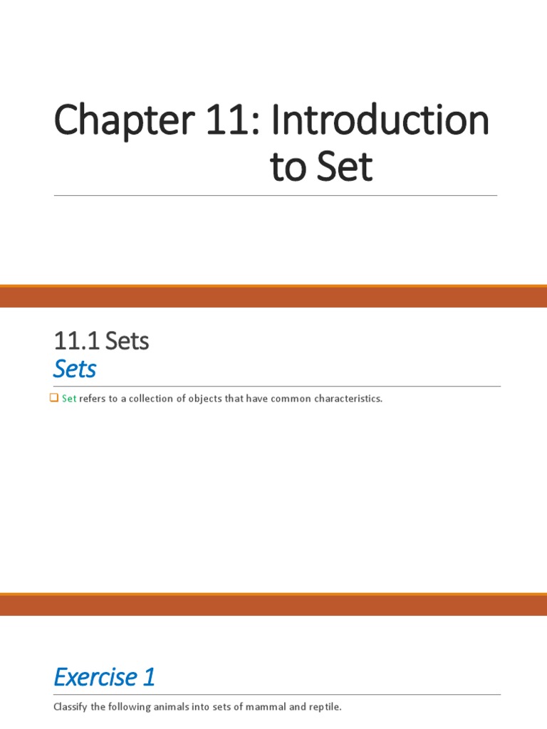 Math F1 Chapter 11 (ENG) | PDF | Set (Mathematics) | Empty Set
