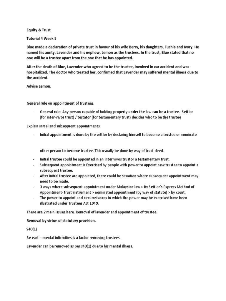 Trustee Appointment and Removal Guidance | PDF