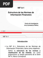 Boletín NIF A-1 PDF | PDF | Contabilidad | Estado financiero