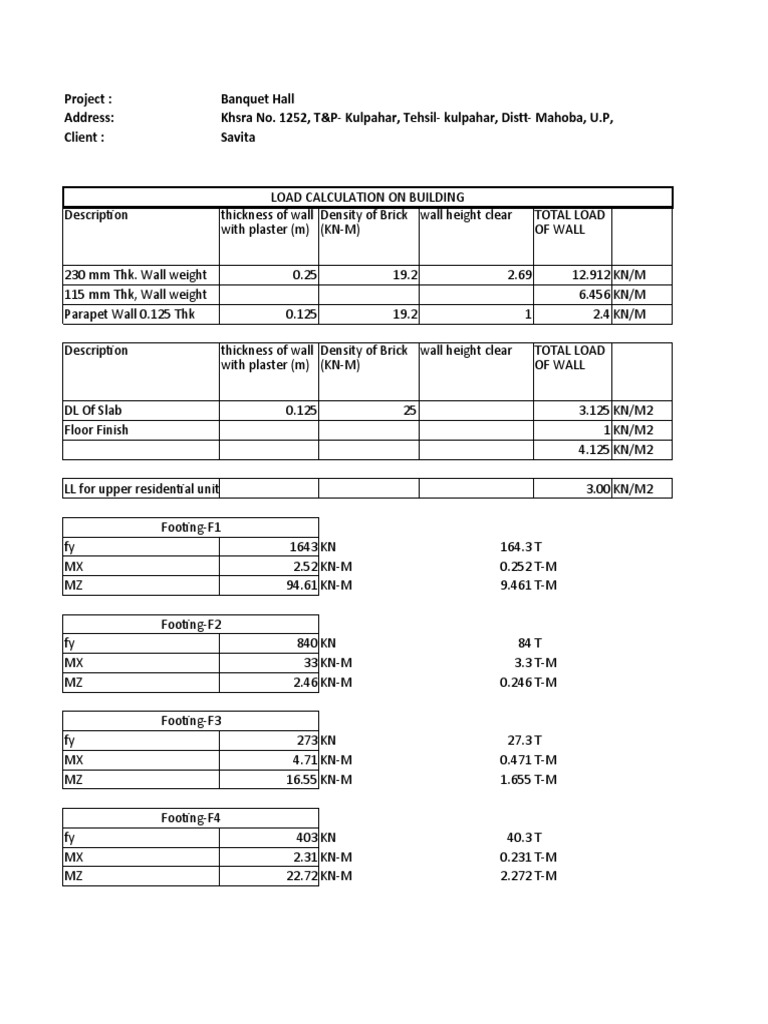 Structural Load Analysis Report | PDF | Windward And Leeward | Soil Mechanics