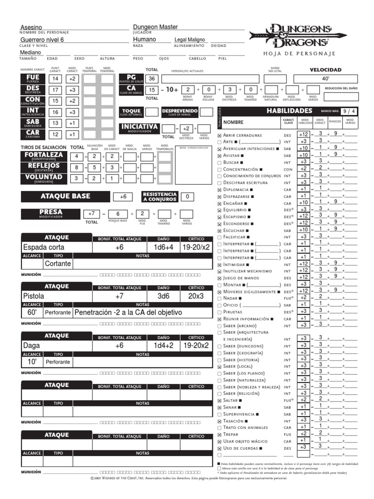 Rogue Nivel 6 | PDF | Herramientas