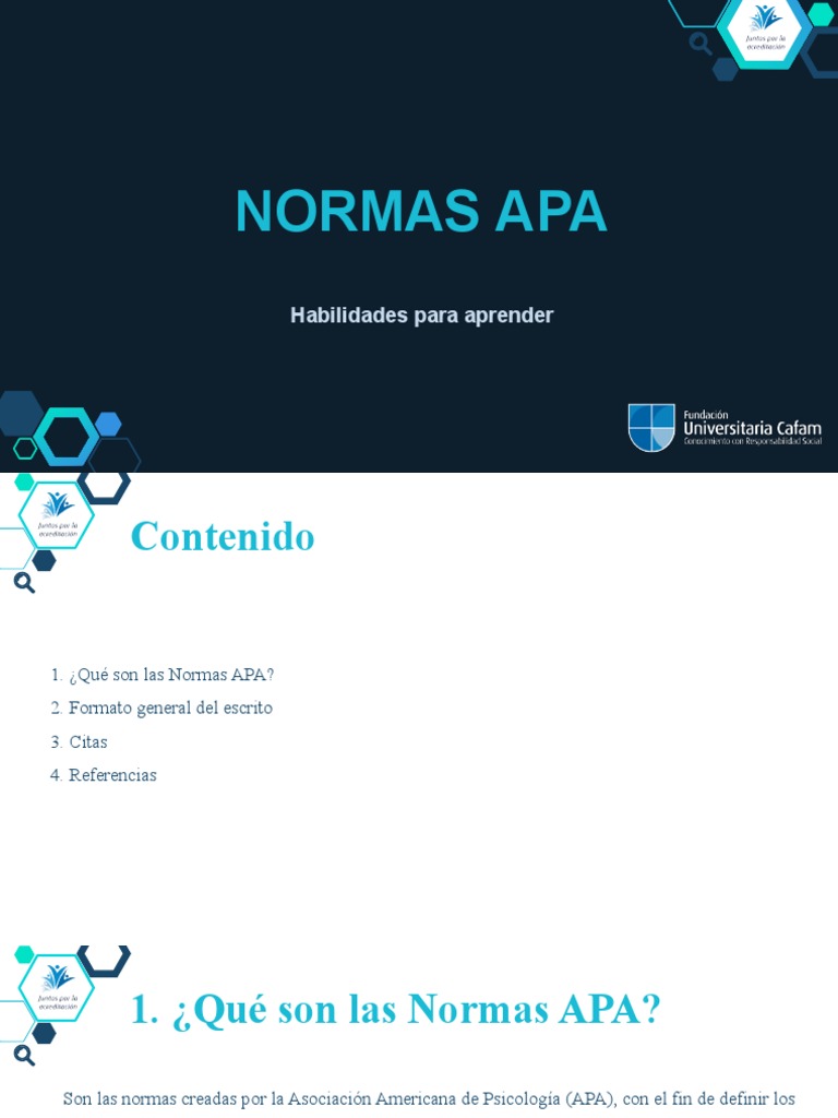 Presentacion Normas APA 2021 | PDF