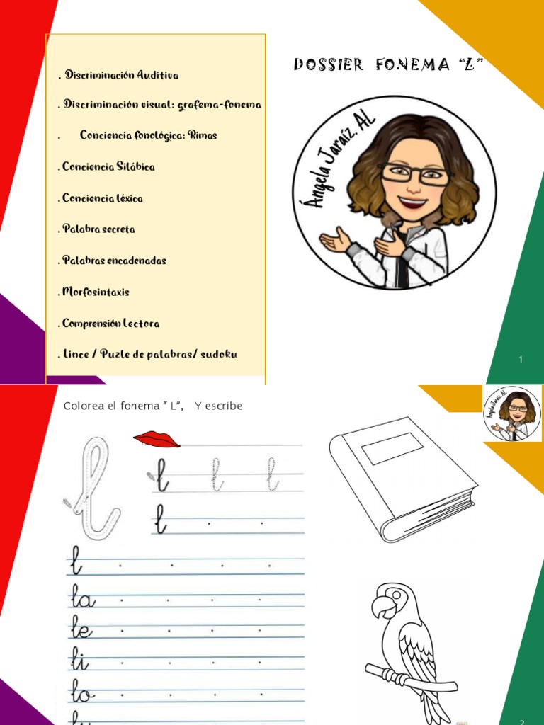 Fonema L | PDF | Sílaba | Habla