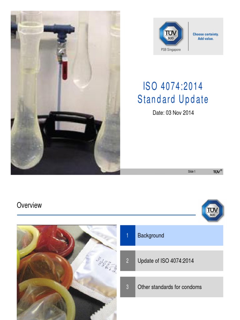 ISO 4074:2014 Standard Update: Date: 03 Nov 2014 | PDF | Condom | International Organization For ...