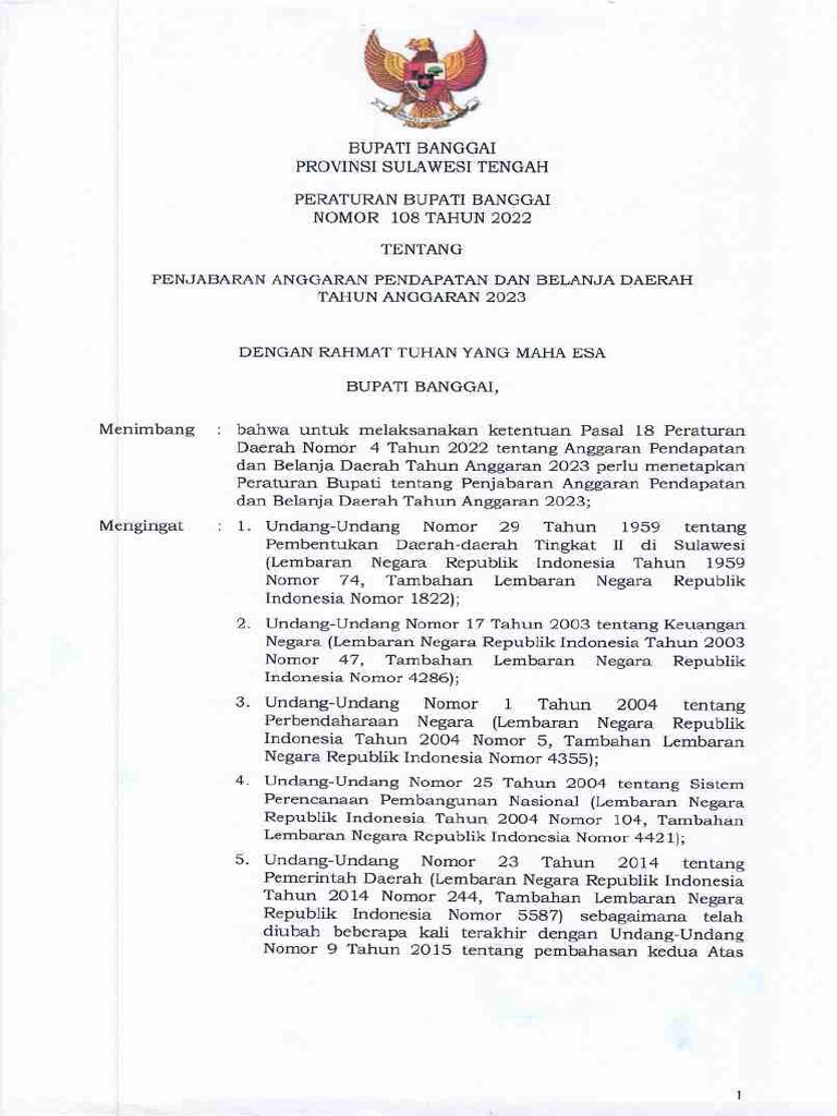 PERBUP NO 108 TAHUN 2022 11zon | PDF