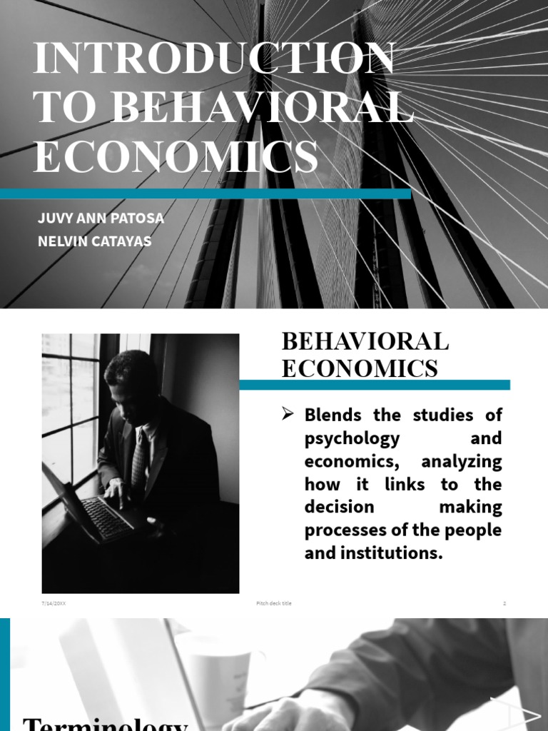 INTRODUCTION TO BEHAVIORAL ECONOMICS | PDF | Behavioral Economics ...