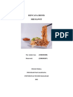 Proposal Usaha Mie Ayam | PDF