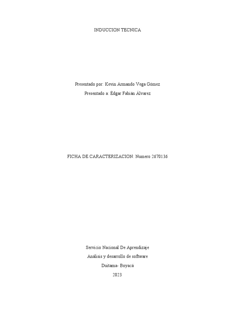 ADSO Guia01 DESARROLLO | PDF | Aprendizaje