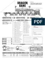 Dragonbane - Character Sheet | PDF | Tools | Equipment