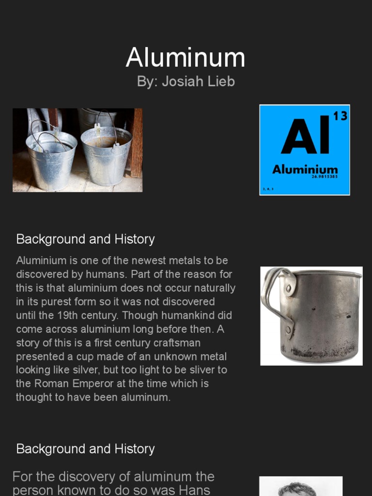 Material Process Presentation | PDF | Aluminium | Metals