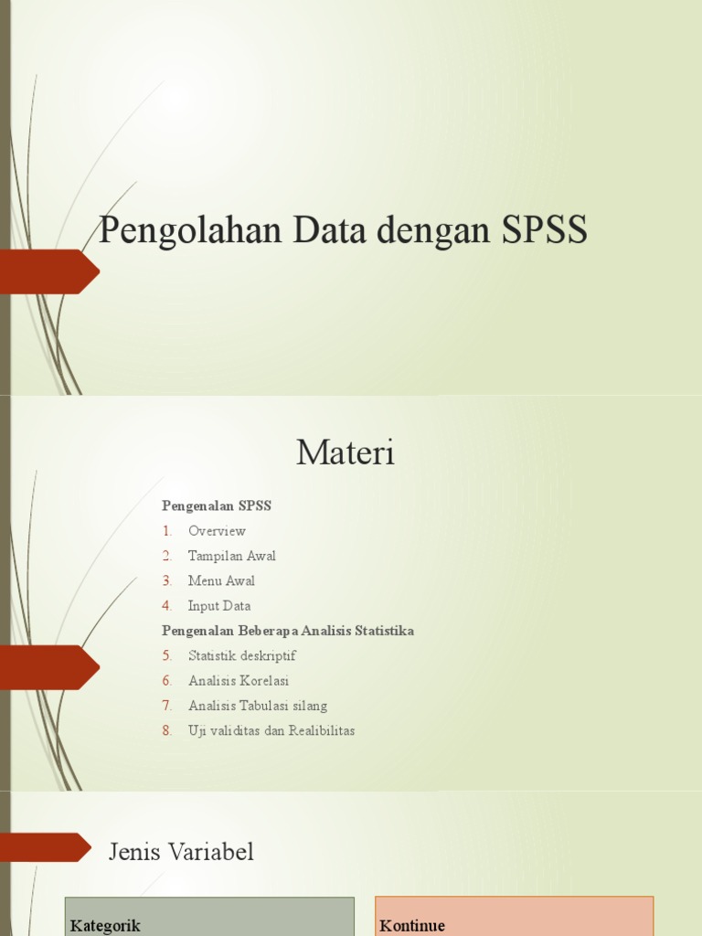 SPSS | PDF