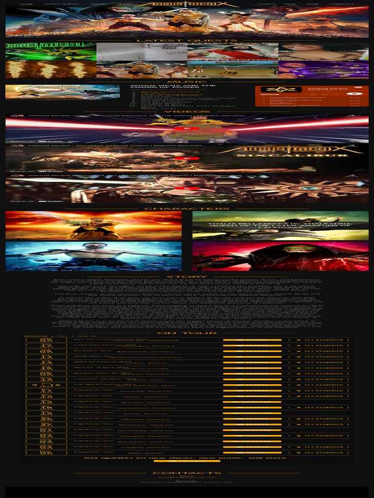 Angus McSix - Official Website | PDF