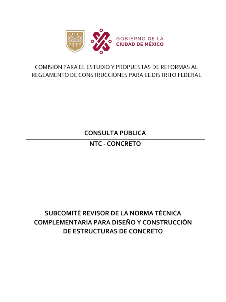 NTC Concreto 20230411 | PDF | Viga (Estructura) | Hormigón