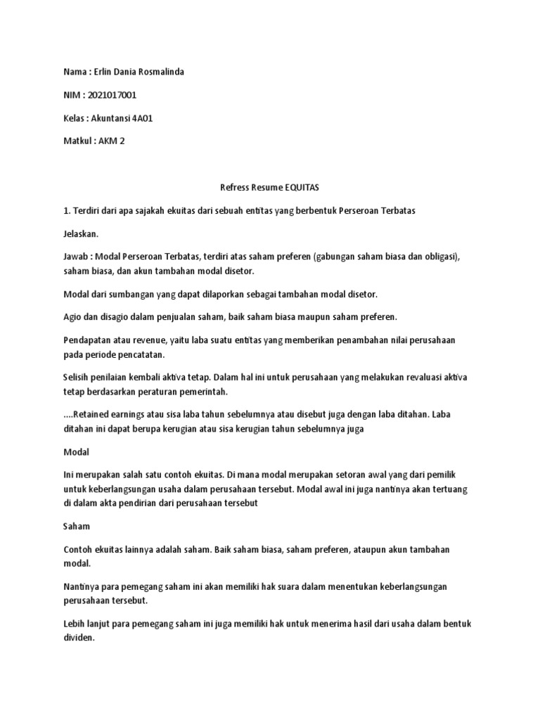 Erlin Dania Rosmalinda - AKM 2 | PDF