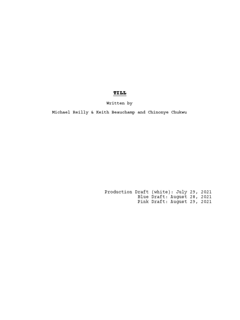 Till Script | PDF