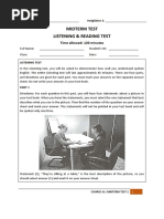 Intermediate 3: Workbook Answer Key | PDF | Weight Training | Waiting Staff