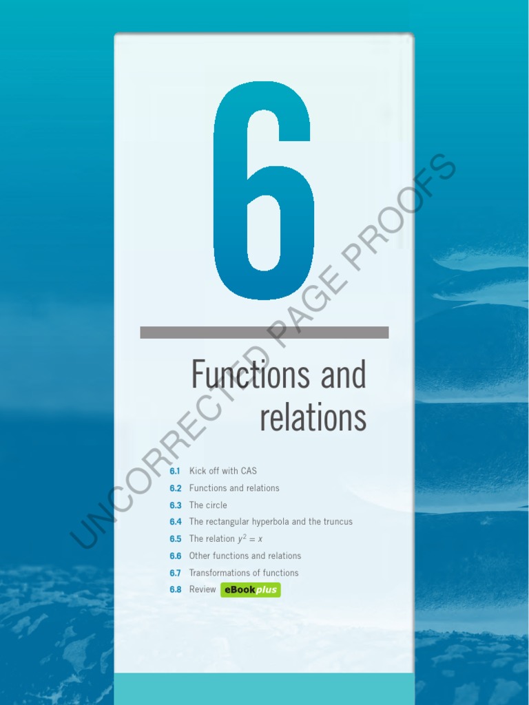 c06FunctionsAndRelations Web | PDF | Function (Mathematics) | Mathematics