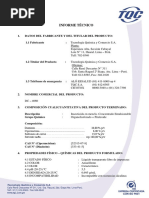 Ficha Tecnica y de Seguridad Bonaire Bon Air | PDF