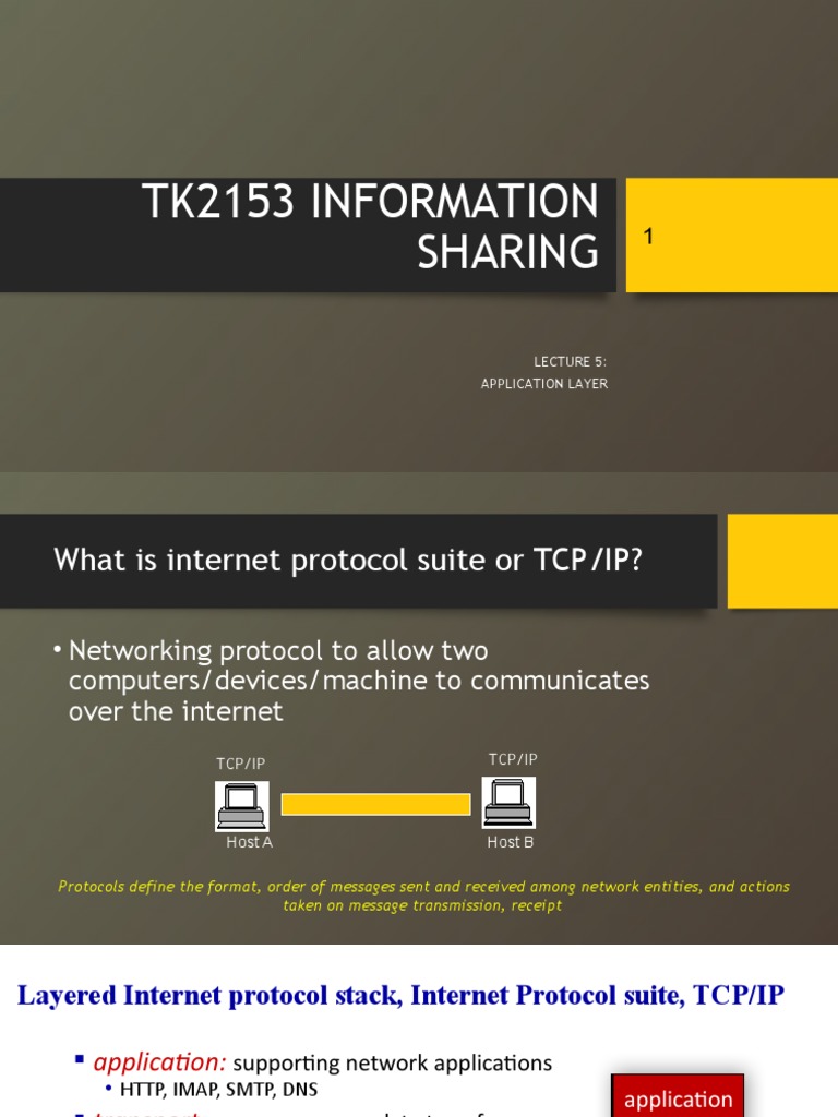 Week 4 Application Layer Without Videos | PDF | Domain Name System | Hypertext Transfer Protocol