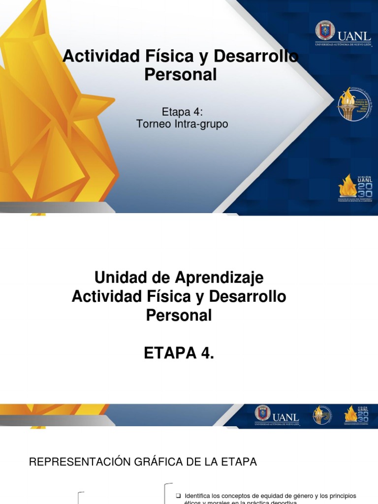 Presentación AFyDP Etapa4 | PDF | Planificación | Recreación