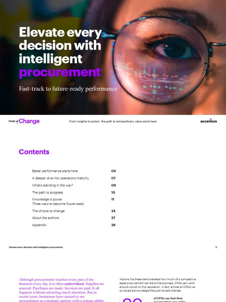 Accenture IntOps Procurement POV Final | PDF