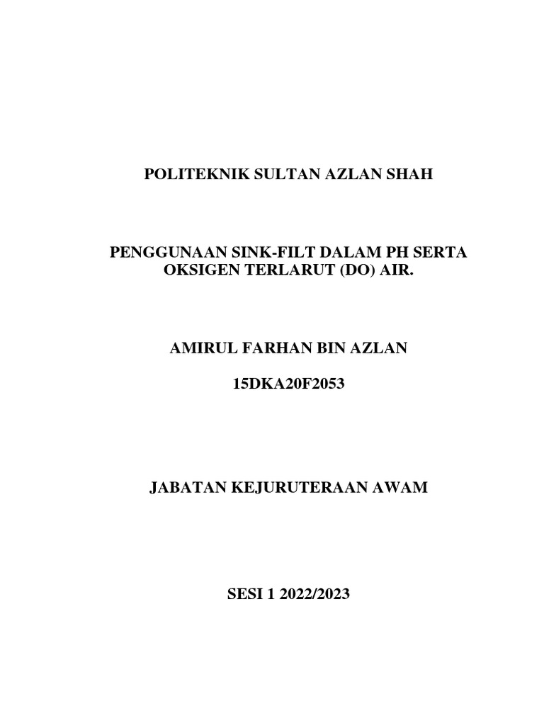 Proposal FYP (2053) | PDF