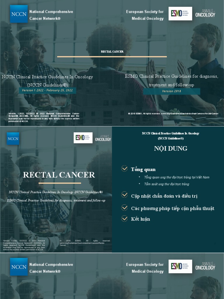Rectal Cancer NCCN | PDF