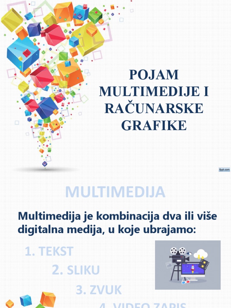 Pojam Multimedije | PDF