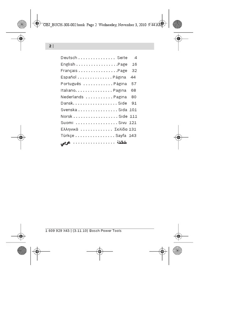 Manual Bosch PDO 6 (Español - 163 Páginas) | PDF