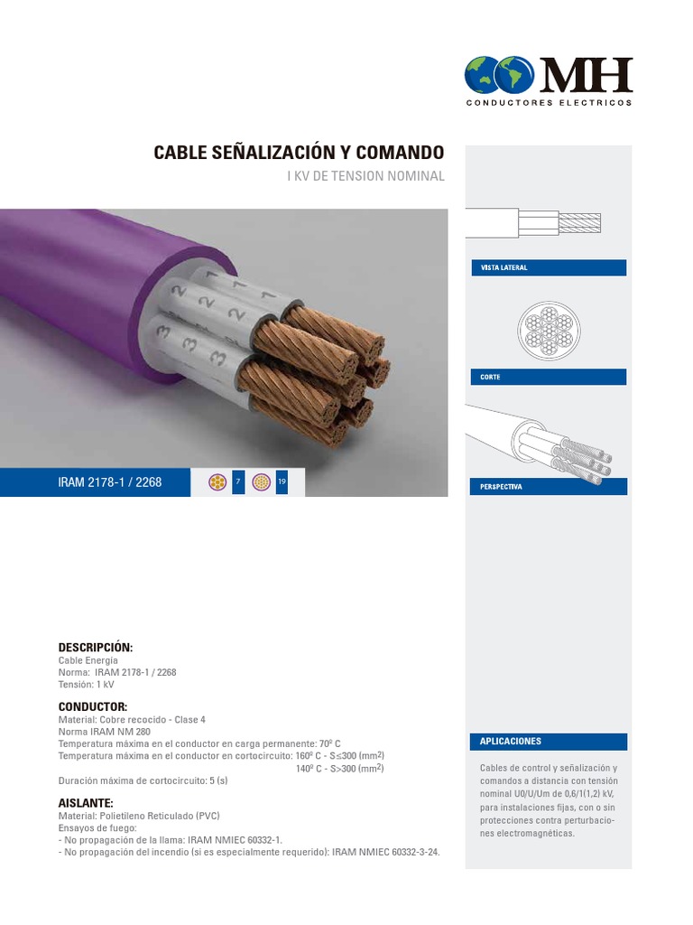 HM cable-senalizacion-comando | PDF