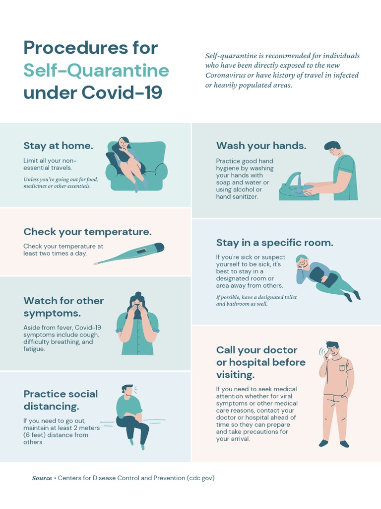Covid-19 Self-Quarantine Guidelines | PDF | Clinical Medicine | Medical ...
