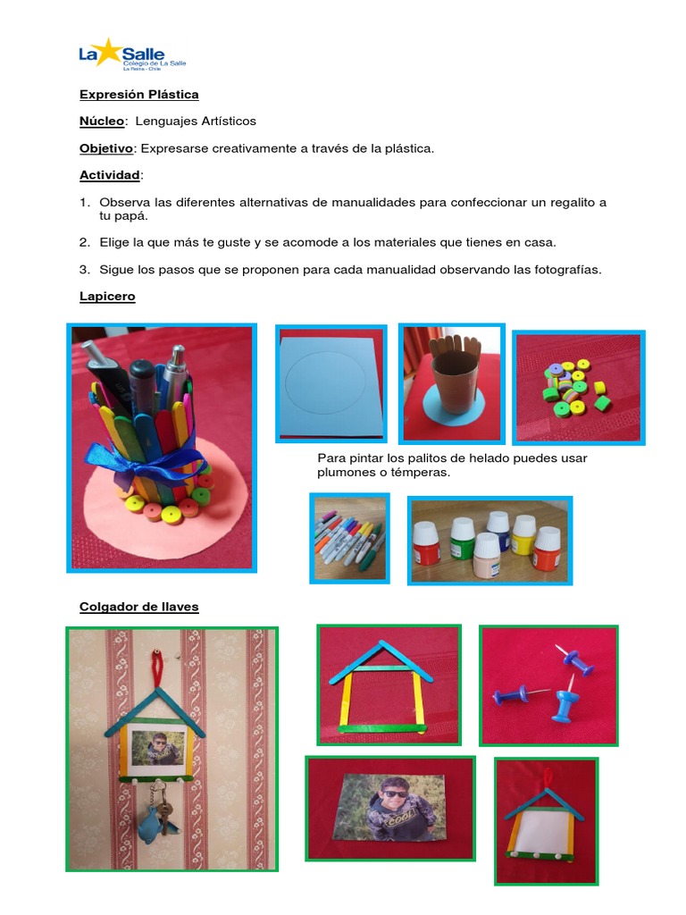 Manualidad Día Del Padre Pdf