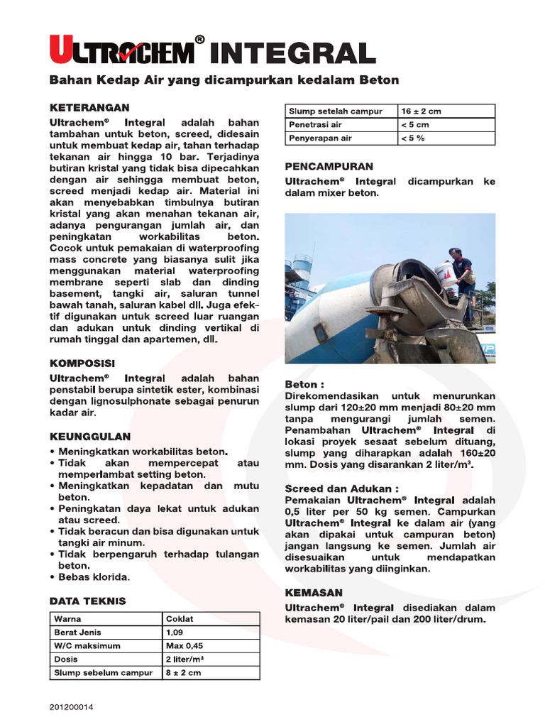 Ultrachem Integral (14 Des 2020) - P | PDF