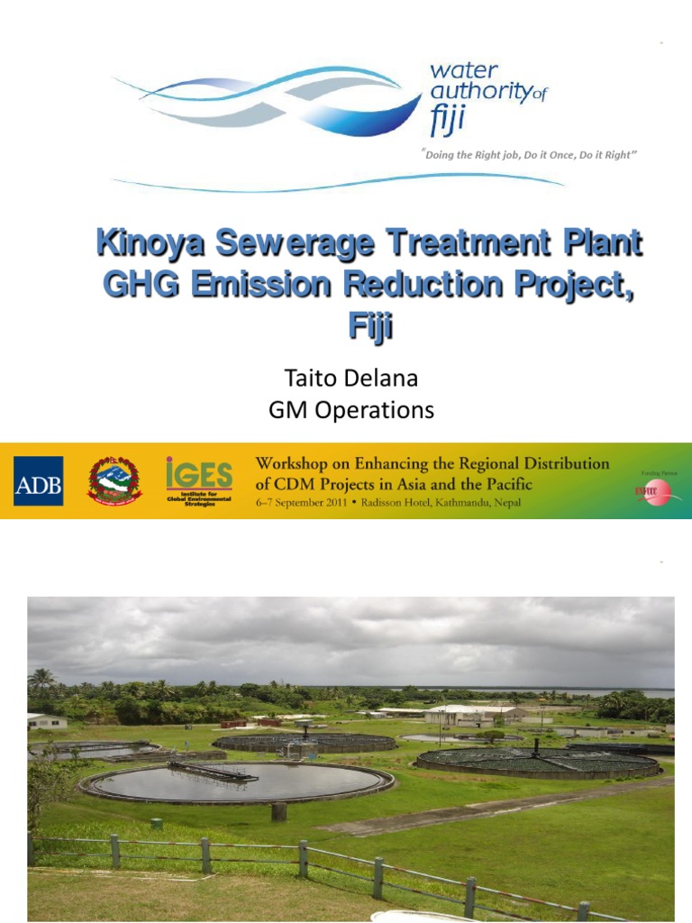 Kinoya Sewerage Treatment Plant Project | PDF | Clean Development ...