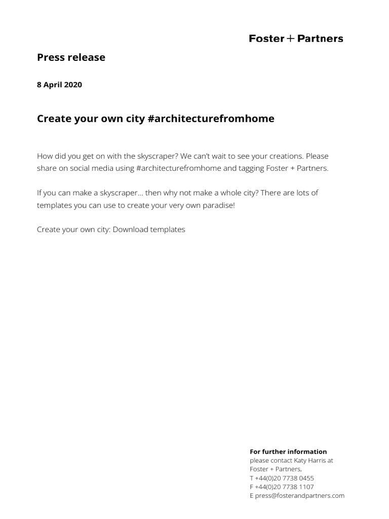 Create Your Own City Templates | PDF | Business