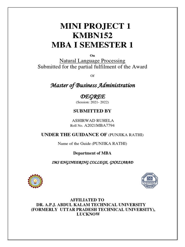 Mini Project 3 | PDF | Machine Learning | Artificial Intelligence