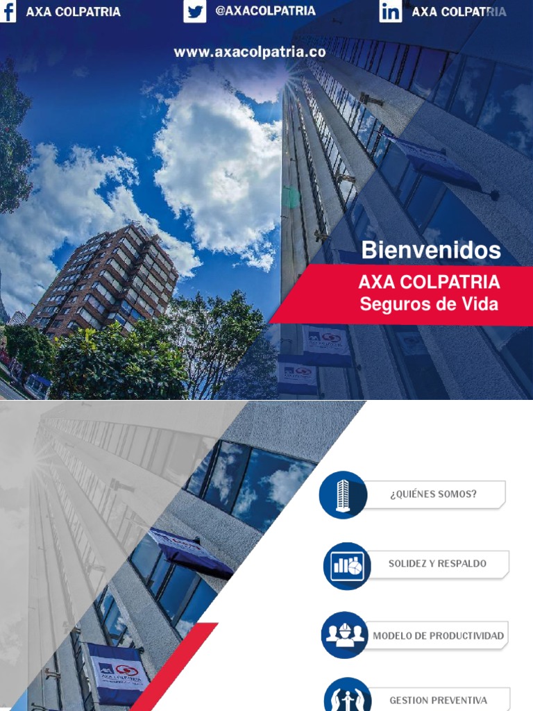 Servicios de AXA Colpatria en Colombia | PDF | Aplicación movil ...