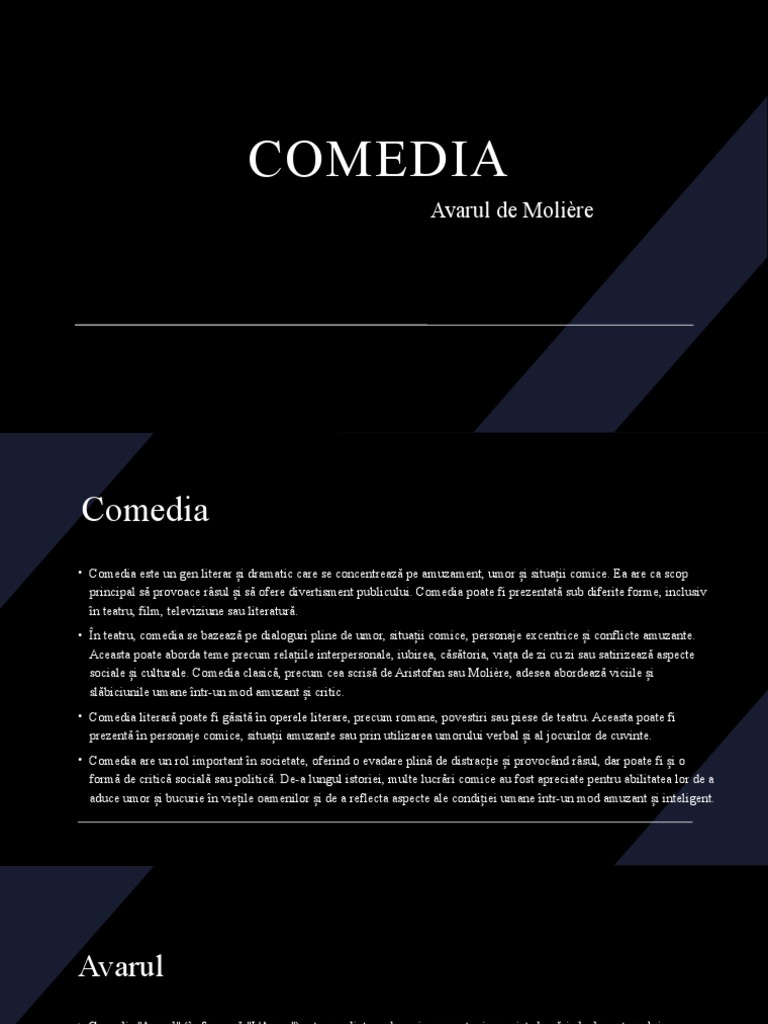 Comedia | PDF
