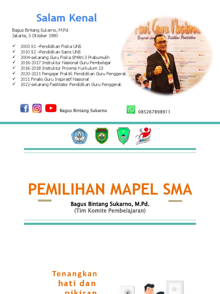Pemilihan Mapel Pilihan SMA | PDF