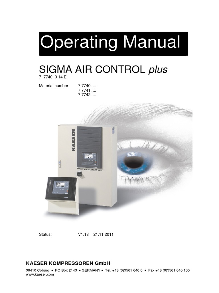 7 - 7740 - 0 - 14E SIGMA AIR CONTROL Plus | Download Free PDF ...