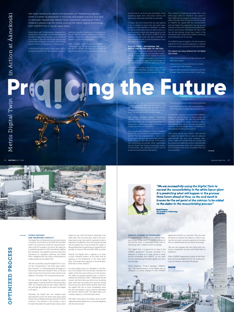 Spectrum - Digital Twin | PDF | Automation