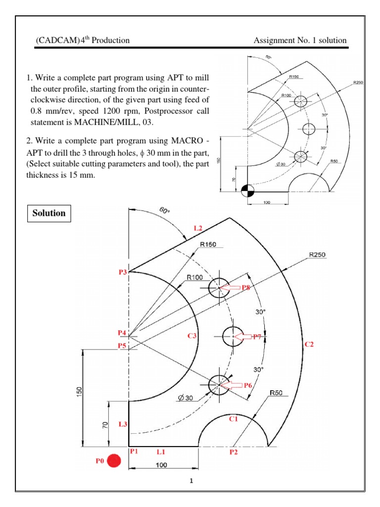Assignment No.1 Solution | PDF | Machining | Wood