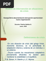 Modelo CASIC para Intervención en Crisis | PDF